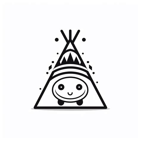 Tee Pee Coloring Page Download Coloring Page