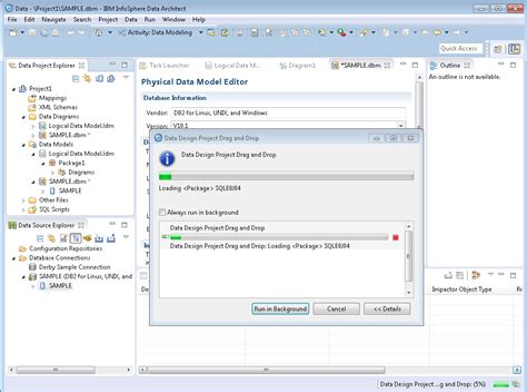Db2 数据架构的一些连接和infosphere Data Architect的安装及资料