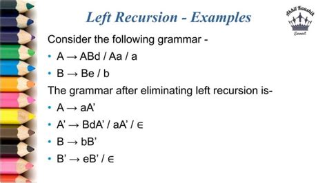 Parsing In Compiler Design Pptx