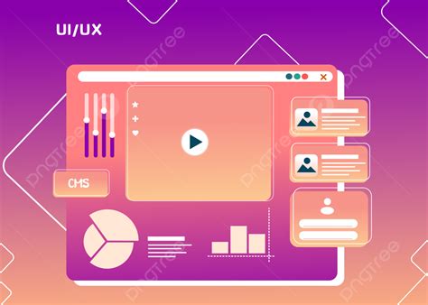 Ui Ux Background Illustration Of Web Development Ui Ux Background Network Background Image