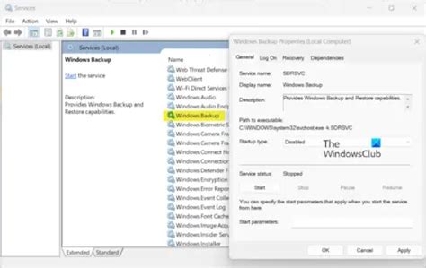 Turn On Or Off Remember My Preferences For Windows Backup