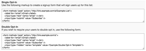 Add Users Using A Signup Form Sailthru Documentation