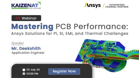 Pcb Mastery Ansys Solutions For Pi Si Emi And Thermal Challenges