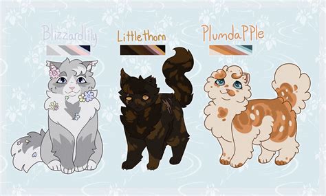 Warrior Cats Adoptables 13 Open By Ms Mercy On Deviantart