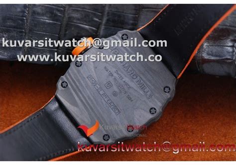 RICHARD MILLE 035 FORGE ORANGE CARBON SKELETON DIAL MIYOTA9015