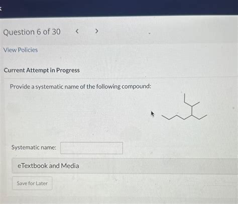 [Solved]: 12345 Assign an IUPAC name for the following