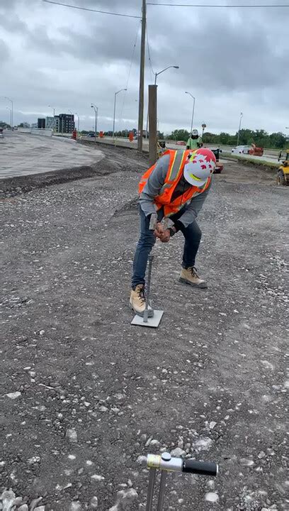 [video] Anish B Jariwala On Linkedin Nuclear Gauge Compaction Testing At Nicholas Bridge