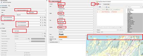 Creating Grid Annotations Reference Grid Using Qgis Geographic Information Systems Stack