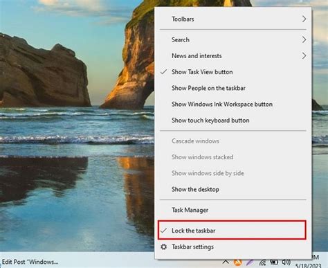 the taskbar does not hide when fullscreen windows 10 11
