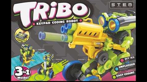 21 897 3 In 1 Tribo Keypad Coding Robot Youtube
