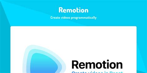 Remotion Create Videos Programmatically Made With Reactjs