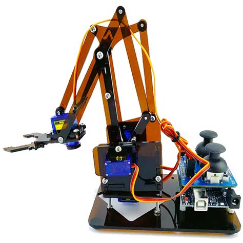 robotic arm plank 4 dof robot manipulator claw sg90 mg90s robot for uno demo board robotic arm