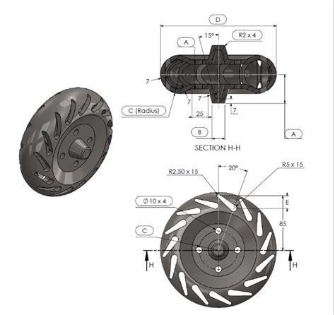 Solved Create The Part Shown Below Unit System MMGS Chegg