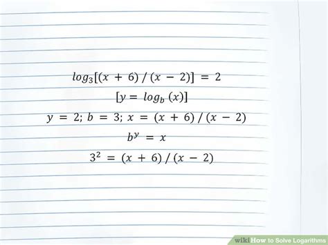 3 Ways To Solve Logarithms Wikihow