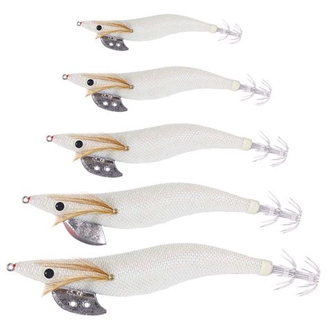 2 0 2 5 3 0 3 5 4 0 Luminous Jig Hooks Octopus Squid Shrimp Jig Lure Squid Jig Hook