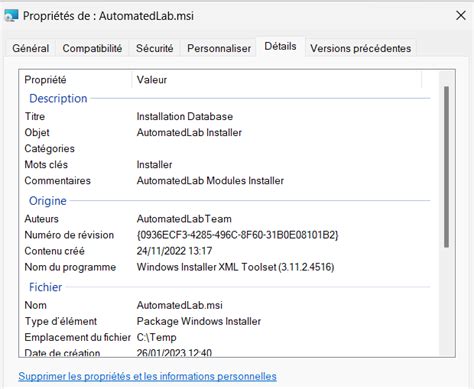 Récupérer Les Informations Dun Fichier Msi Avec Powershell