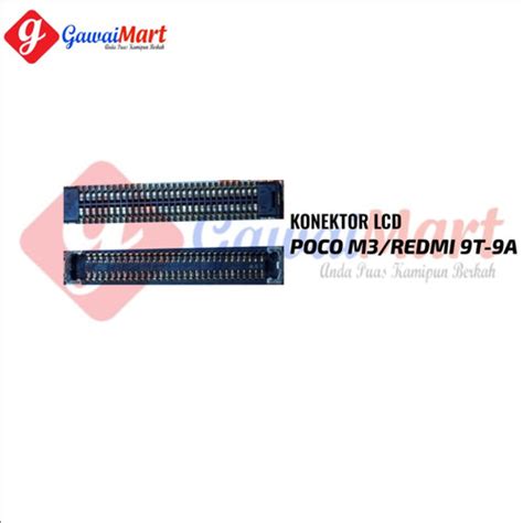 Jual Konektor Lcd Poco M Redmi T A Connector Socket Original Jakarta Utara Gawai Mart