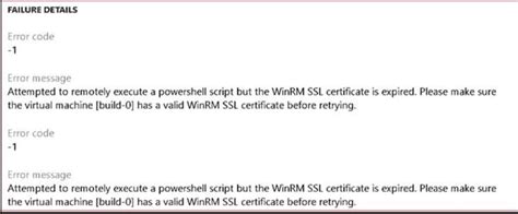 How To Update The WinRM SSL Certificate On Environments Deployed In Your Subscription