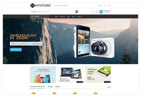 Hitstore Electronics Store Html Template Free Html Templates Html