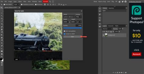 How To Resize An Image In Photopea Steps Tips