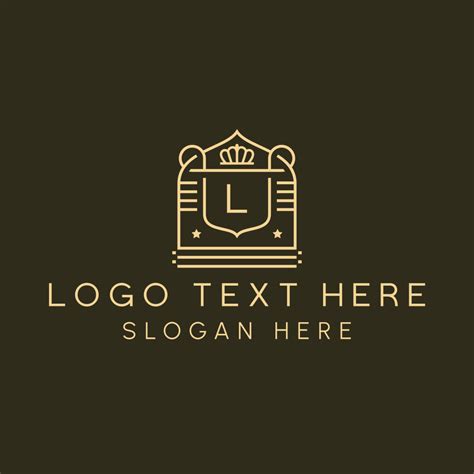 Shield Crown Badge Logo Brandcrowd Logo Maker