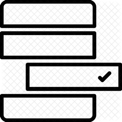 Agile Backlog Icon Download In Line Style