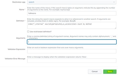 How To Create Macros Without Parameters In Splunk Avotrix