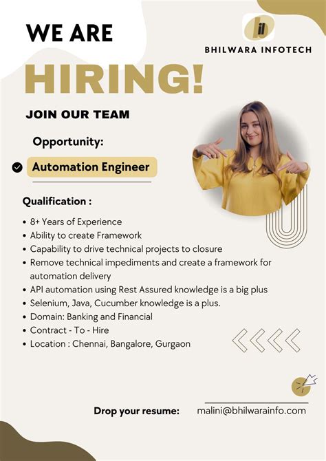 bhilwara infotech on linkedin automationengineer automationtesting