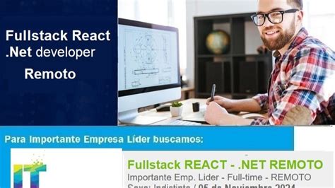 Fullstack React Net Developer Full Remoto Bettina Cozzarín