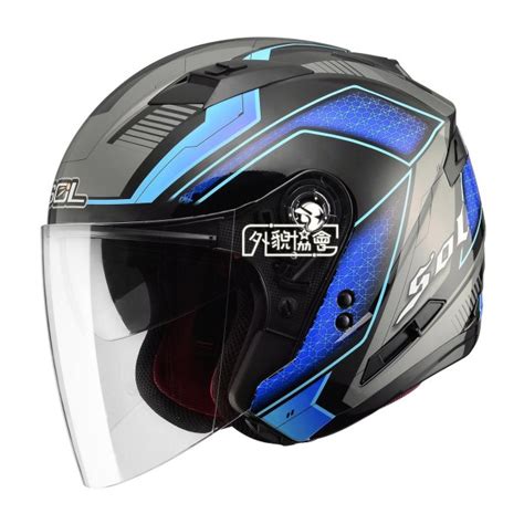 外貌協會 Sol安全帽 So 7 So7 星際彩繪 黑 藍 本店再加贈好禮 預購 Yahoo奇摩拍賣