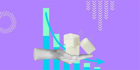 Reducing Consumption Of Sugar Or Carbohydrates Concept Sugar In Hand