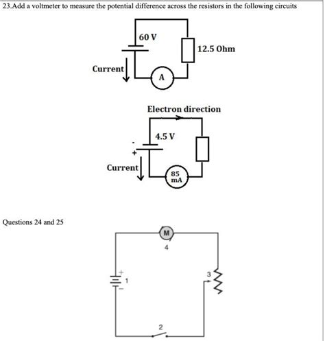How To Add A Voltmeter Circuit Wiring Diagram