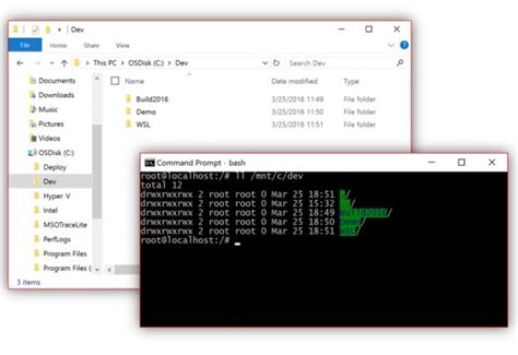 Microsoft Enabling Windows 10 Ubuntu Bash And Linux Command Line Support Geeky Gadgets
