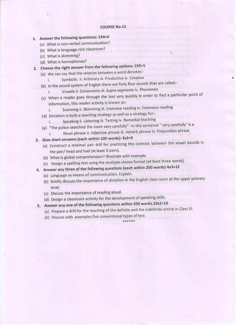 Central Library Janata College Kabuganj Old Question Paper 2014 For