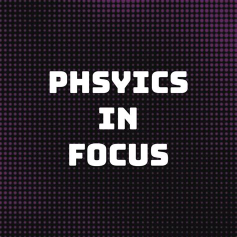 Physics In Focus With Mr Ahmed Negm Youtube