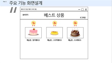GitHub KongSunHwan Java Application CakeOrderBooking 자바 스윙 기반 케이크 예약 프로그램