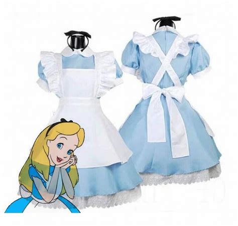 Adult Alice In Wonderland Costume Disney Party Book Week Women Girls