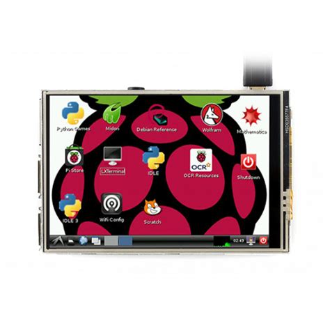 3 5inch rpi lcd c waveshare
