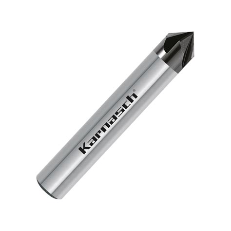 45 Degree Coated Carbide Chamfer Mill 90 Degree Inclusive Angle 30 6493 Series Karnasch