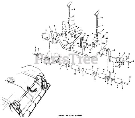 Simplicity 990576 Simplicity 48 Mower Deck Roller Assembly Parts