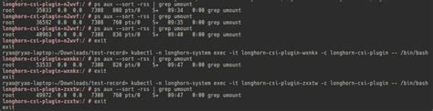Bug Memory Leak In Csi Plugin Caused By Stuck Umount Processes If The