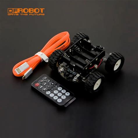Dfrobot Miniq 4wd Cross Country Atmega32u4 Apoio Substacle Evasão