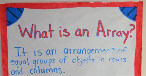 Literacy Math Ideas Multiplication Arrays