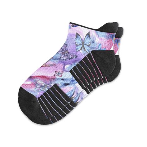 Best Ankle Compression Socks Floral Pattern Viasox