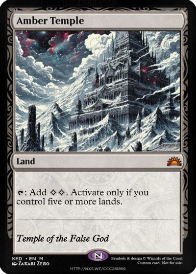 Mtgnexus Amber Temple