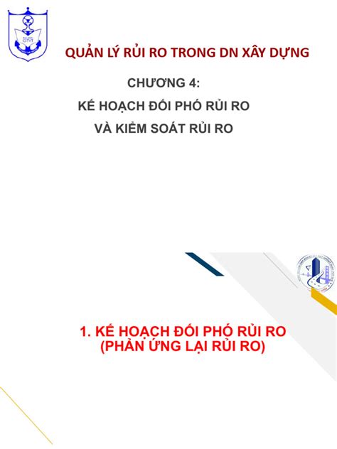 Chapter 4 Project Risk Response Pdf