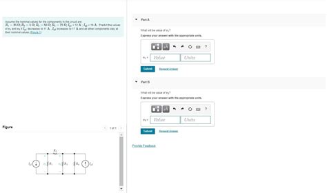 solved part a assume the nominal values for the components