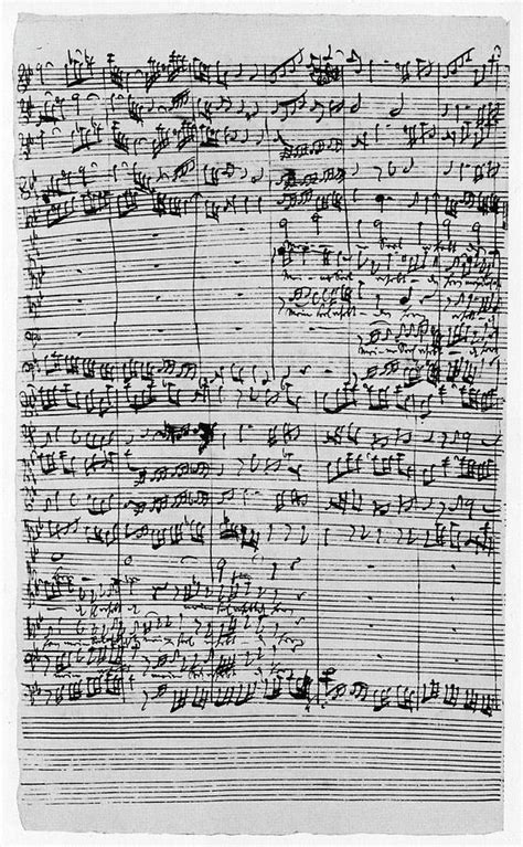 Bach Manuscript Drawing By Johann Sebastian Bach Pixels
