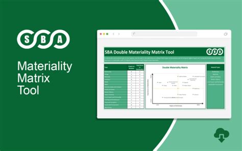Materiality Matrix Tool Sustainable Business Alliance