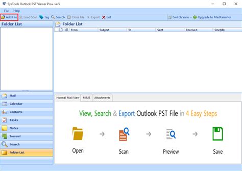 Extract Emails From Pst File Without Outlook Open And Export Data File